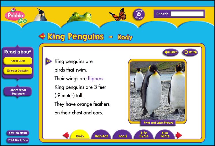 I³: Imagine. Inspire. Innovate.: Pebble Go and other Digital Resources ...