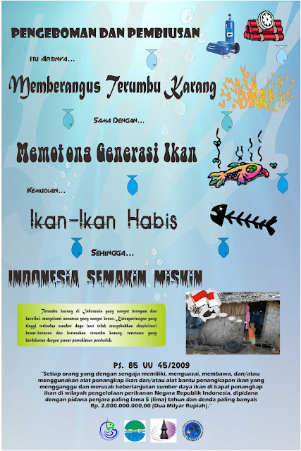 KOMUNITAS PENYULUH PERIKANAN: POSTER PENYULUHAN: LARANGAN PENGEBOMAN ...