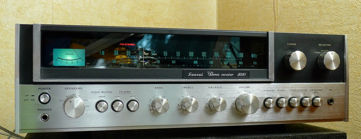 Audiotronik: Receiver SANSUI 8010