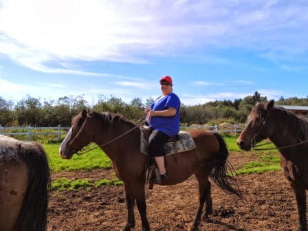 Teena in Toronto: Horseback riding at Broadleaf Ranch, NB