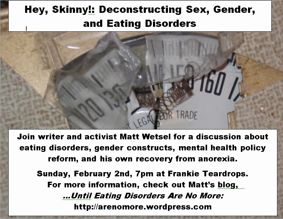 DIY SLO Hey Skinny Deconstructing Sex Gender And Eating Disorders Lecture By Matt Wetsel diy-slo-hey-skinny-deconstructing-sex-gender-and-eating-disorders-lecture-by-matt-wetsel