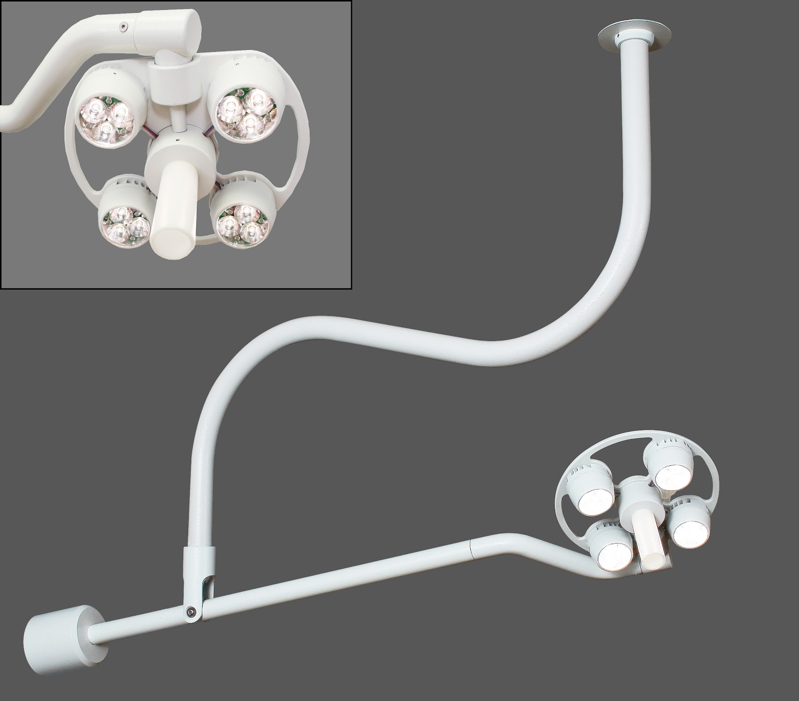 AmericanMedicals: StarTrol 9 Pod LED Minor Surgical Light