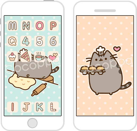I love Kawaii: Cutify Your Smart Phone With Pusheen Theme♪