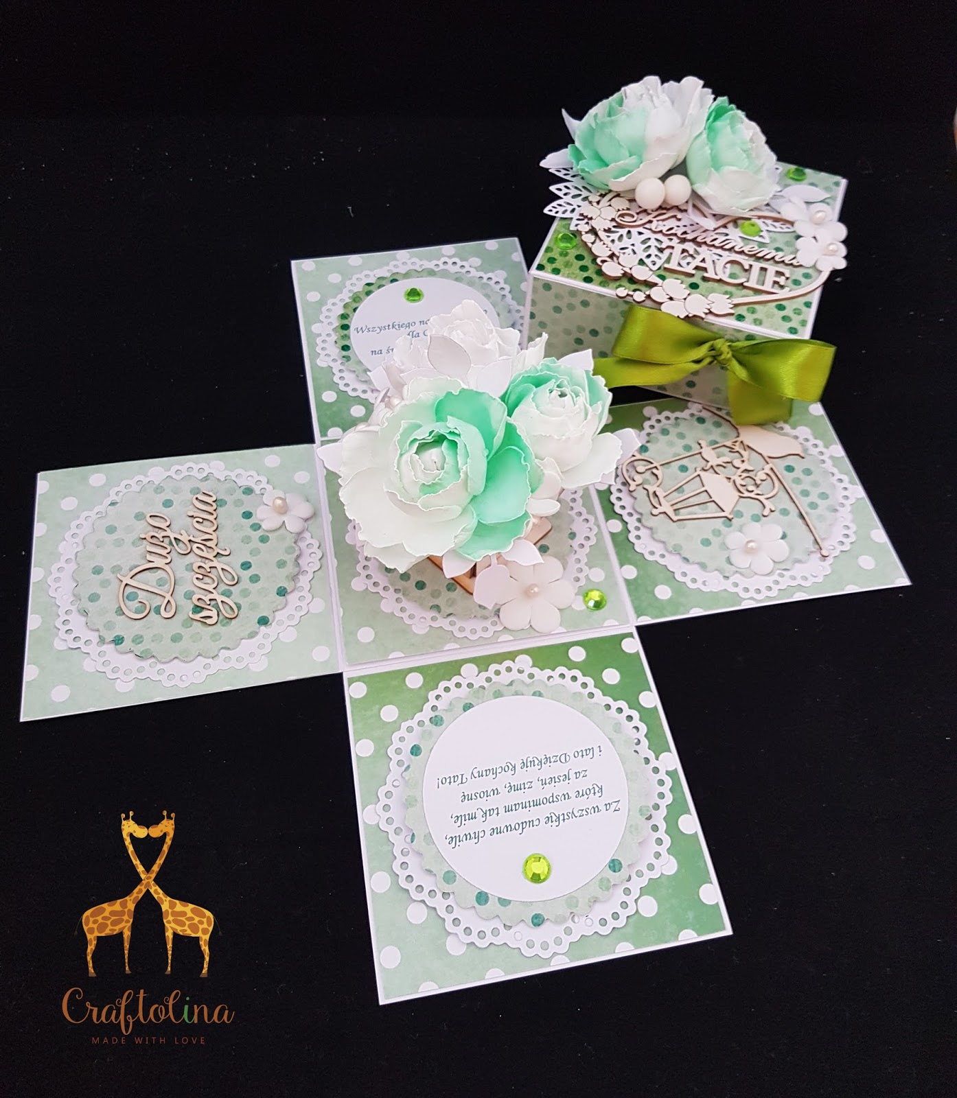 Magiczna Kartka: Eksplodujące pudełka dla mamy i taty/ Exploding boxes for mum and dad