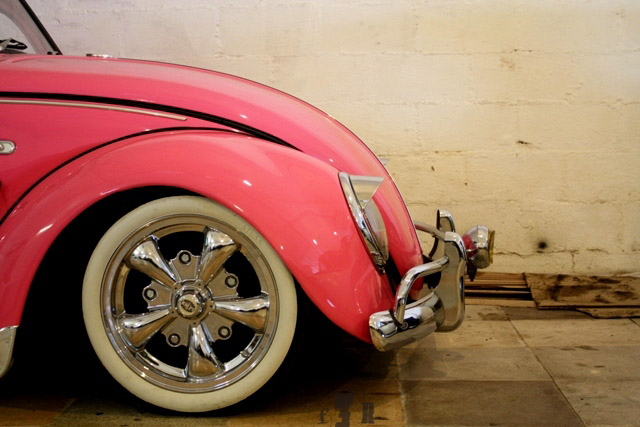 OLD BEETLE vws: Fusca rosa