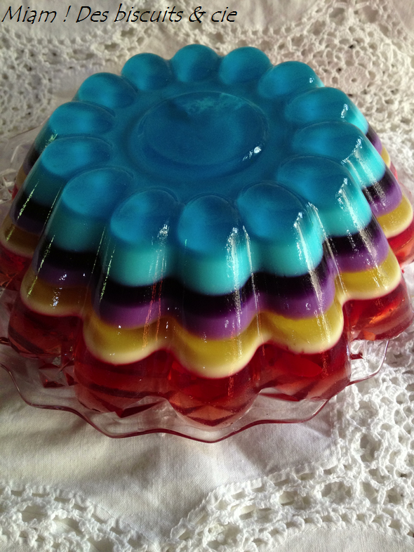 Jell-O Rainbow - Miam ! Des biscuits