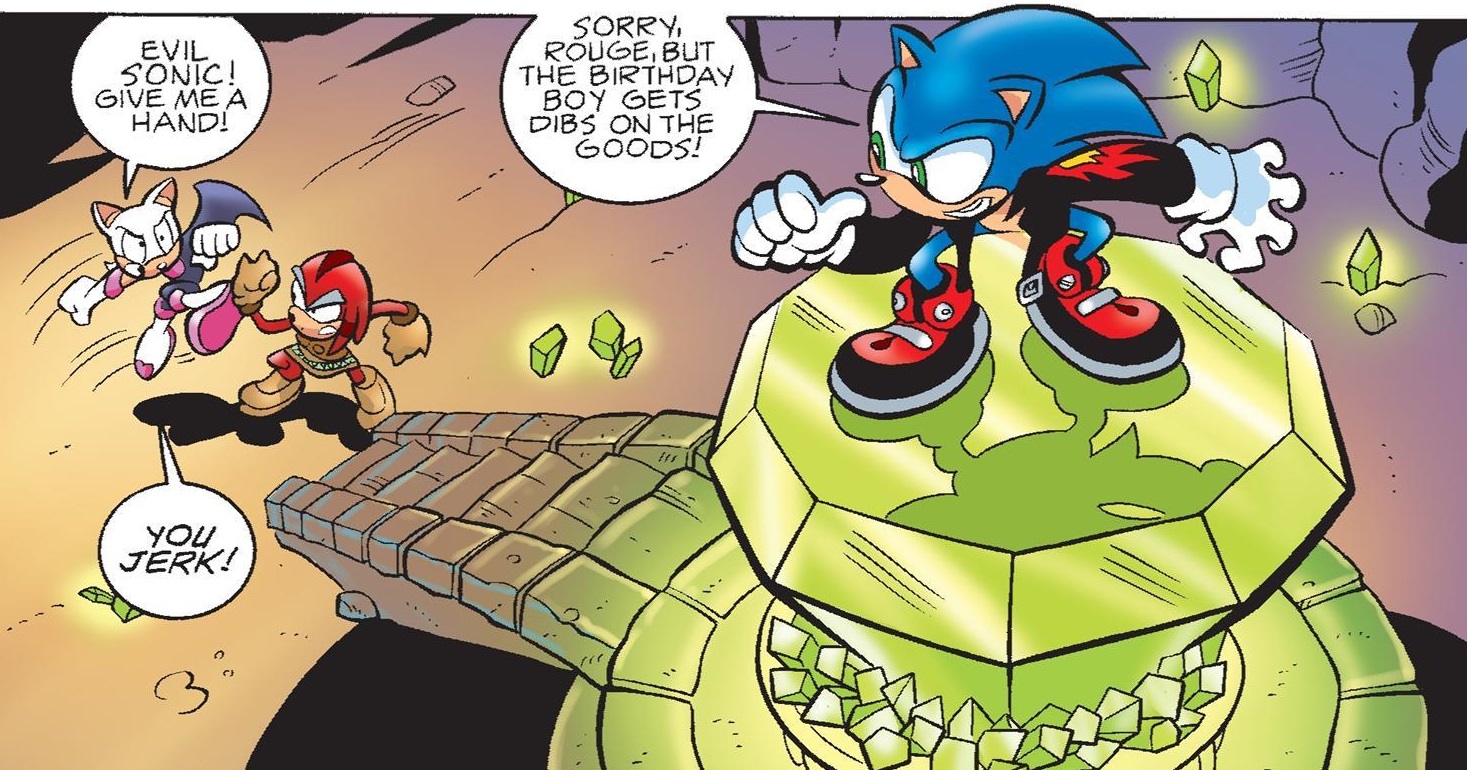 Hedgehogs Can't Swim: Sonic the Hedgehog: Issue 160