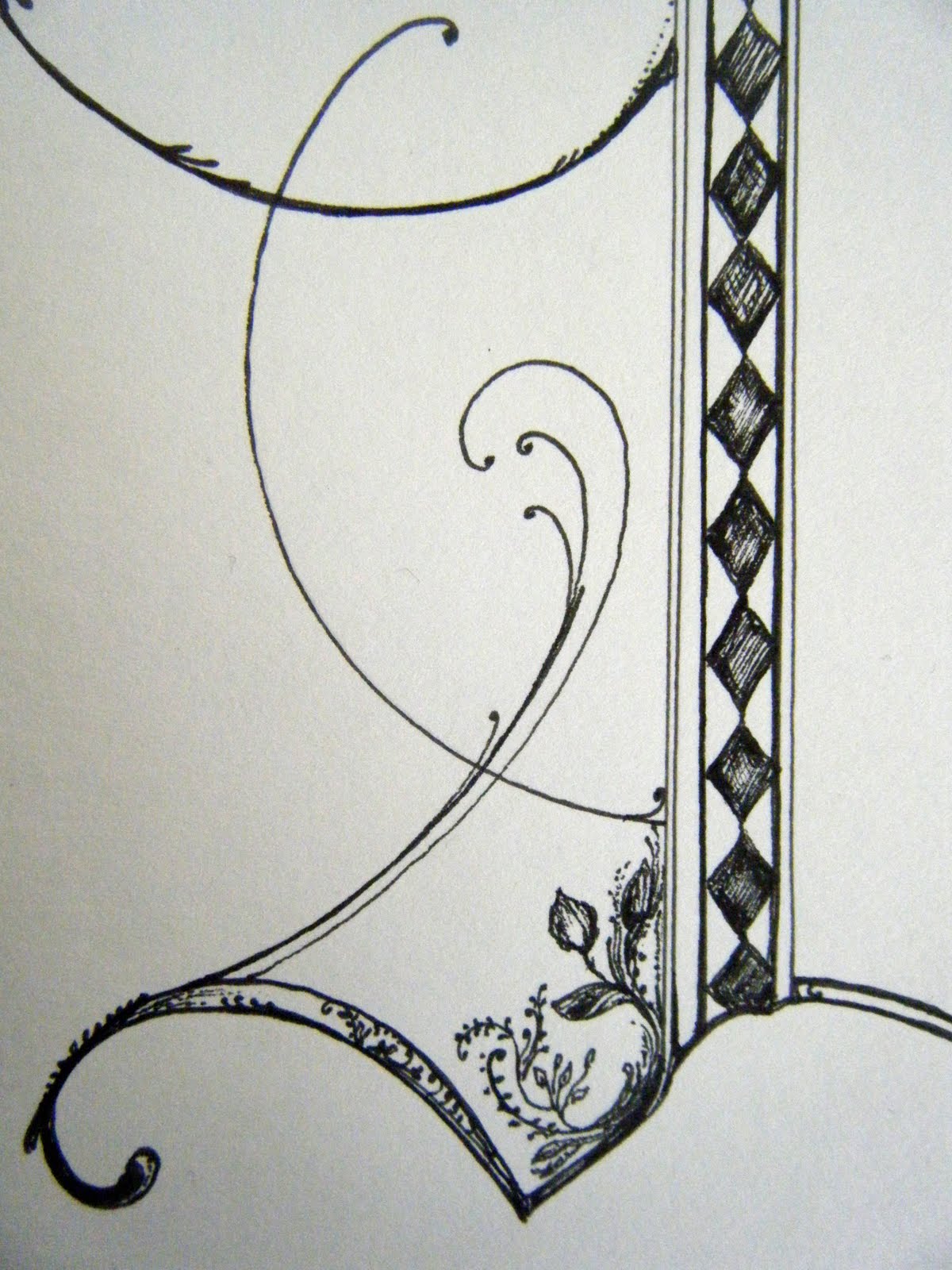 Wanderlust Gallery: Hand Lettered Letter B