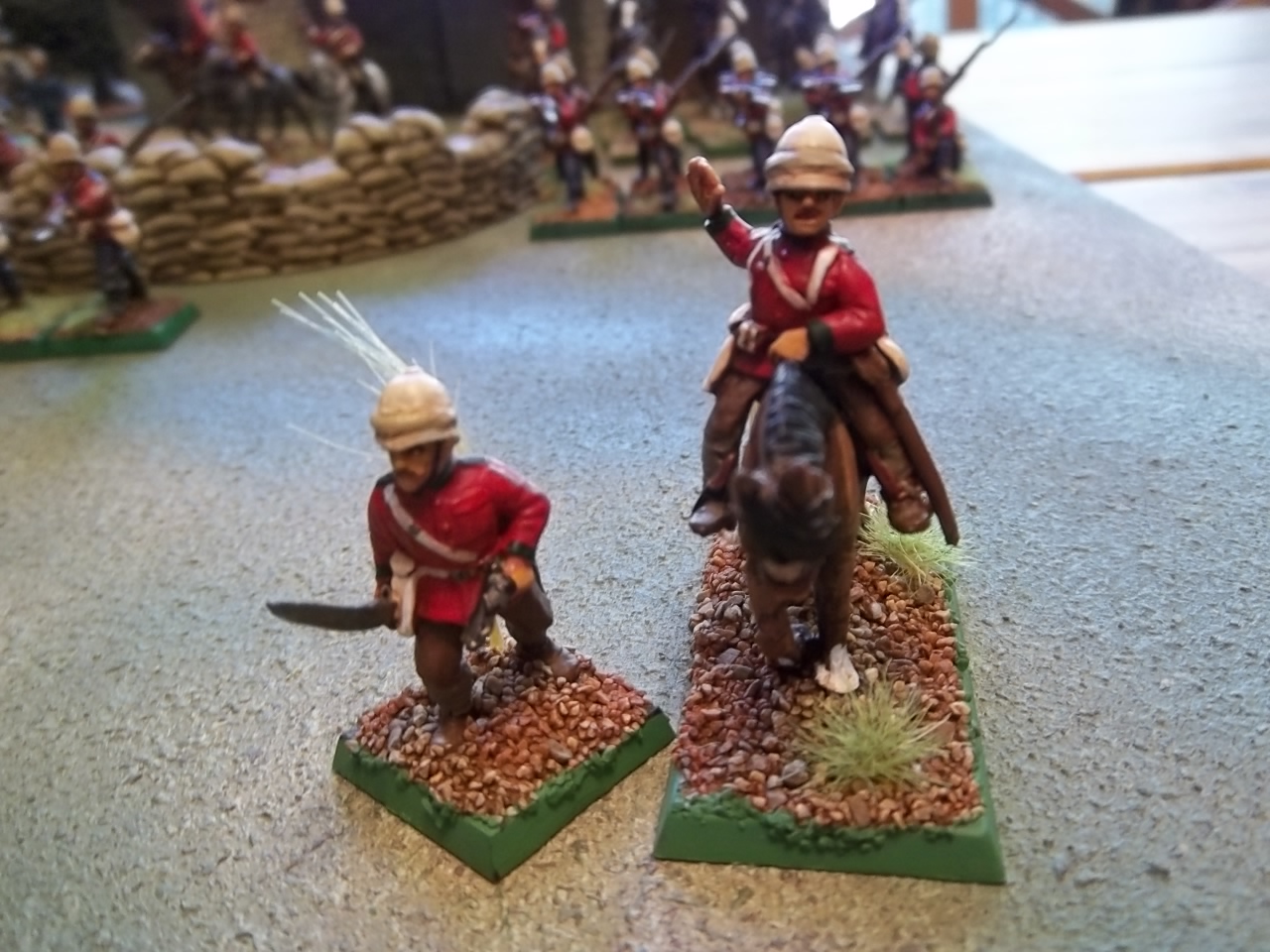 Stepman3 Wargaming: More shots Of Colonial Brits...28mm