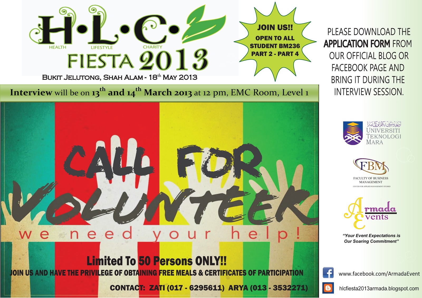 .: Calling for Volunteer ! :)