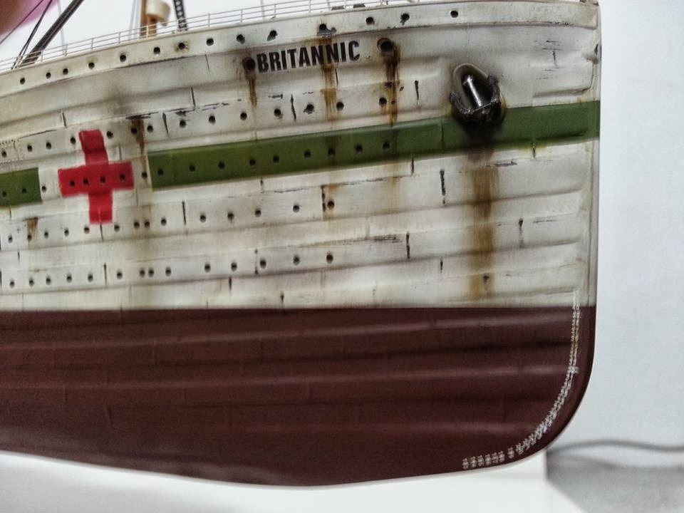 Kitter's Scale Models: 1/350 H.M.H.S Britannic