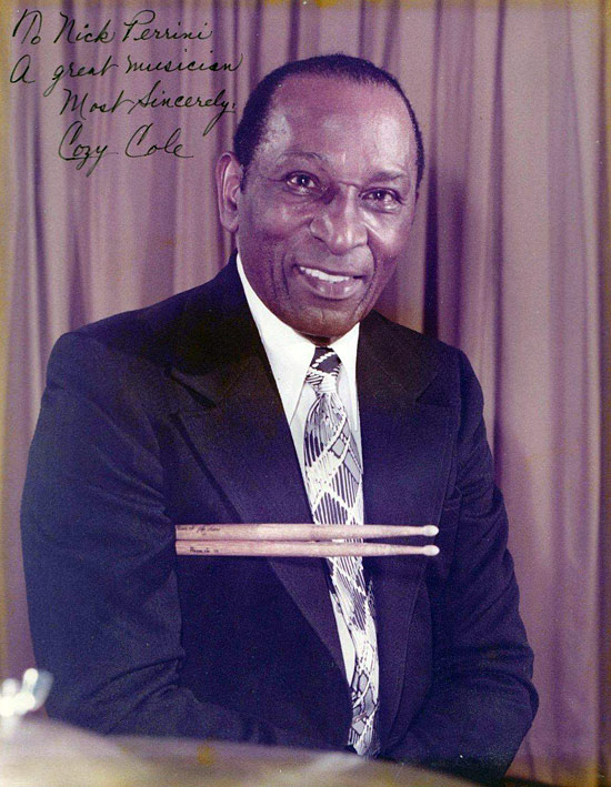 FROM THE VAULTS: Cozy Cole born 17 October 1909