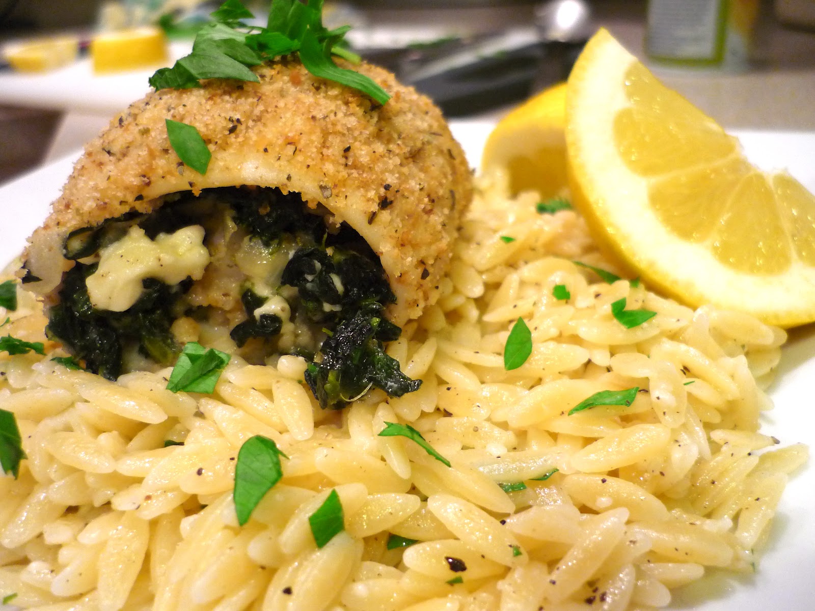 The No Pressure Cooker: Spinach and Feta Stuffed Sole