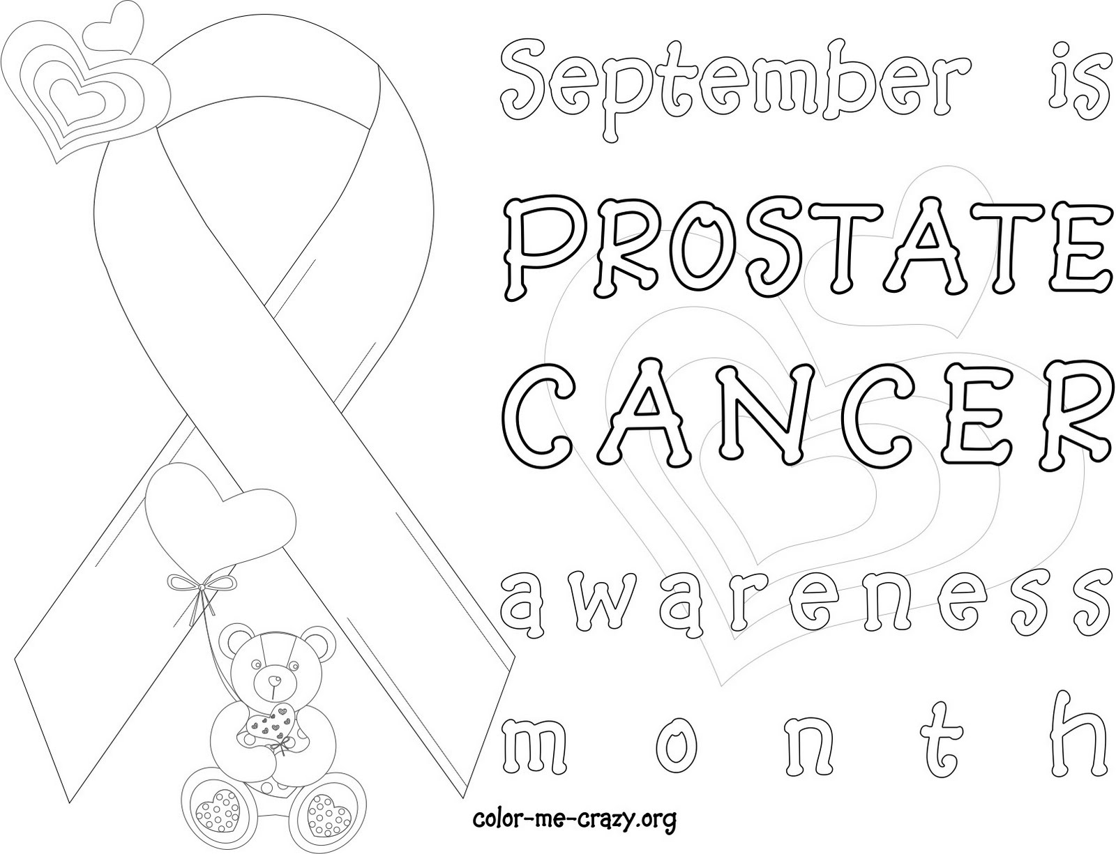 Cancer Awareness Coloring Pages Coloring Pages