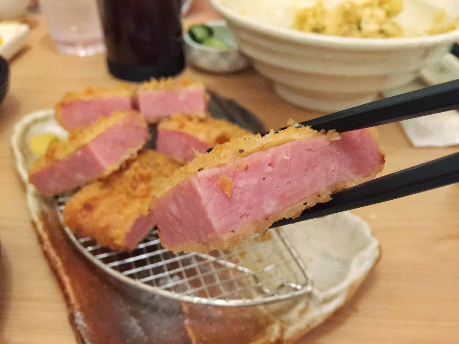 Imakatsu Boat Quay - Best Mentaiko Pork in Town! - Talking Evilbean