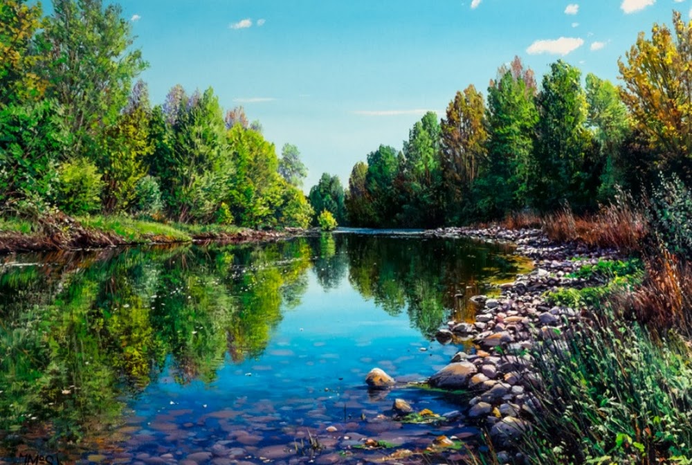 Imágenes Arte Pinturas: Sorprendentes Vistas de Arroyos, Nuevos ...