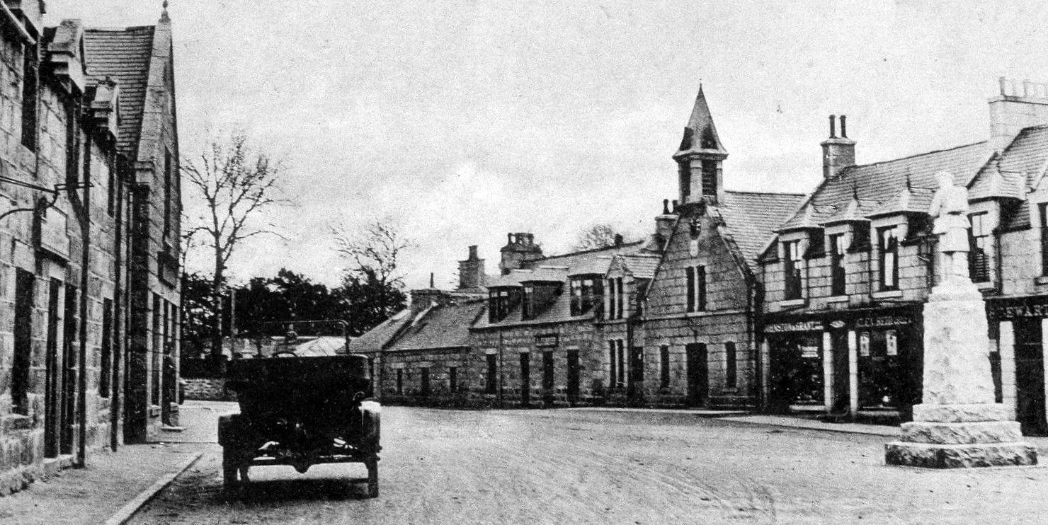 Tour Scotland: Old Photographs Tarland Scotland