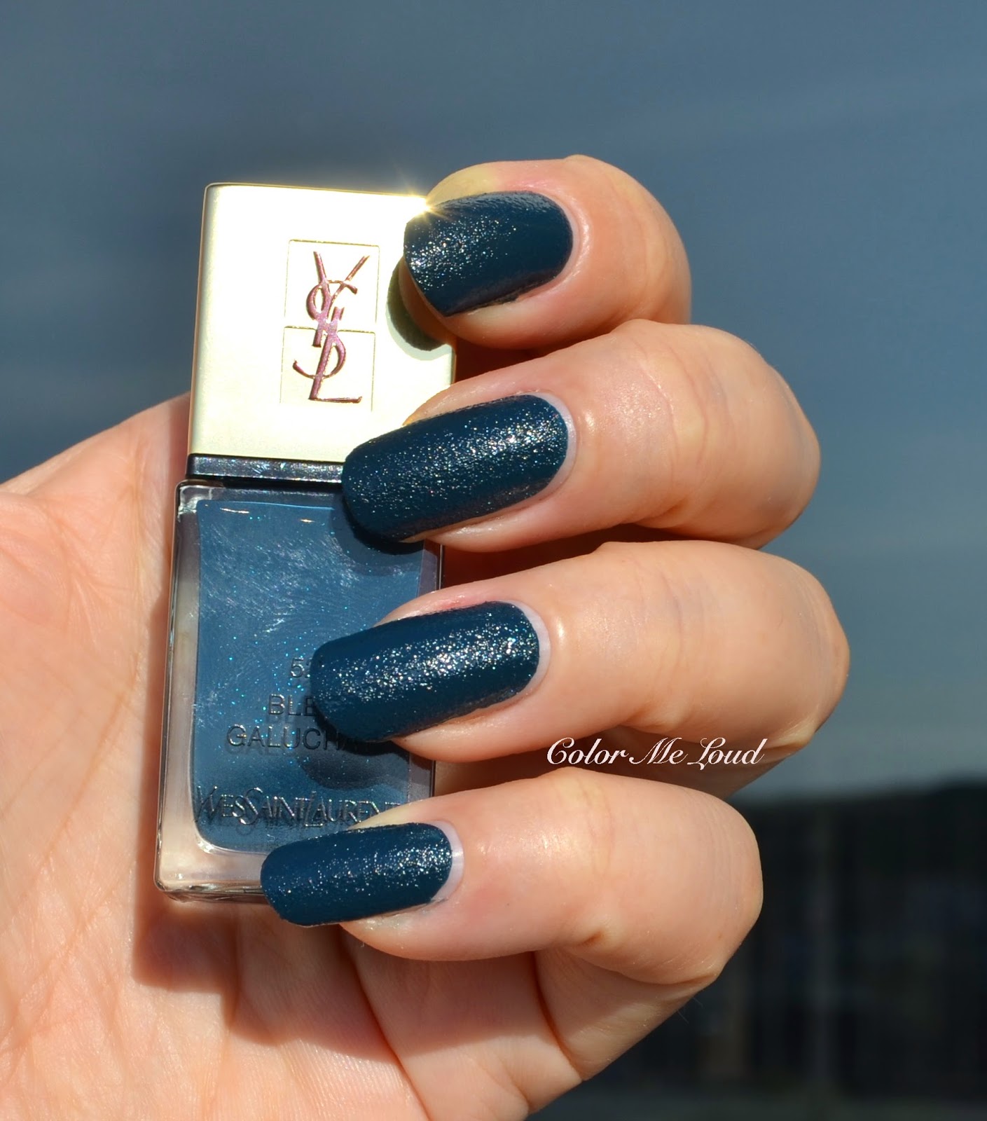 YSL La Laque Couture #52 Bleu Galuchat, #53 Taupe Graine from Fall 2014 ...