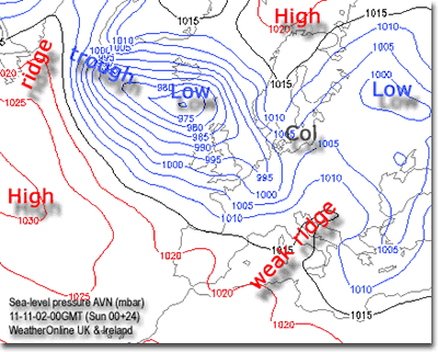 Map Analysis: Isobaric Map