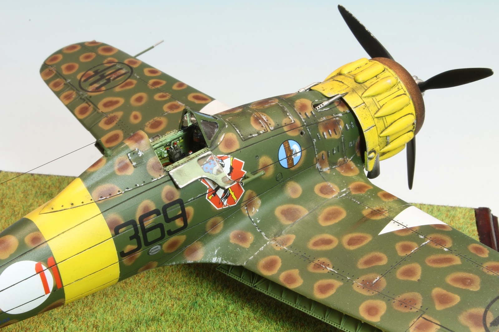 Istvan Michalko's scale models: Macchi MC.200 Saetta - Tamiya, 1/48