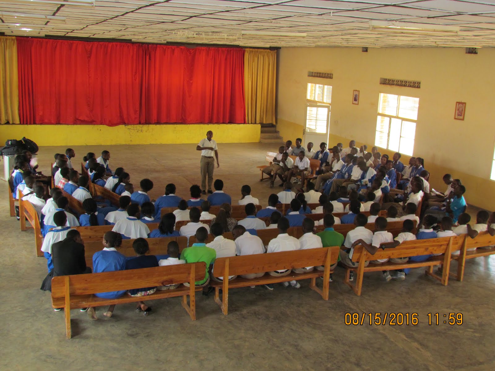 Good News Choir: Good Tour in High School started at Petit Seminaire St ...