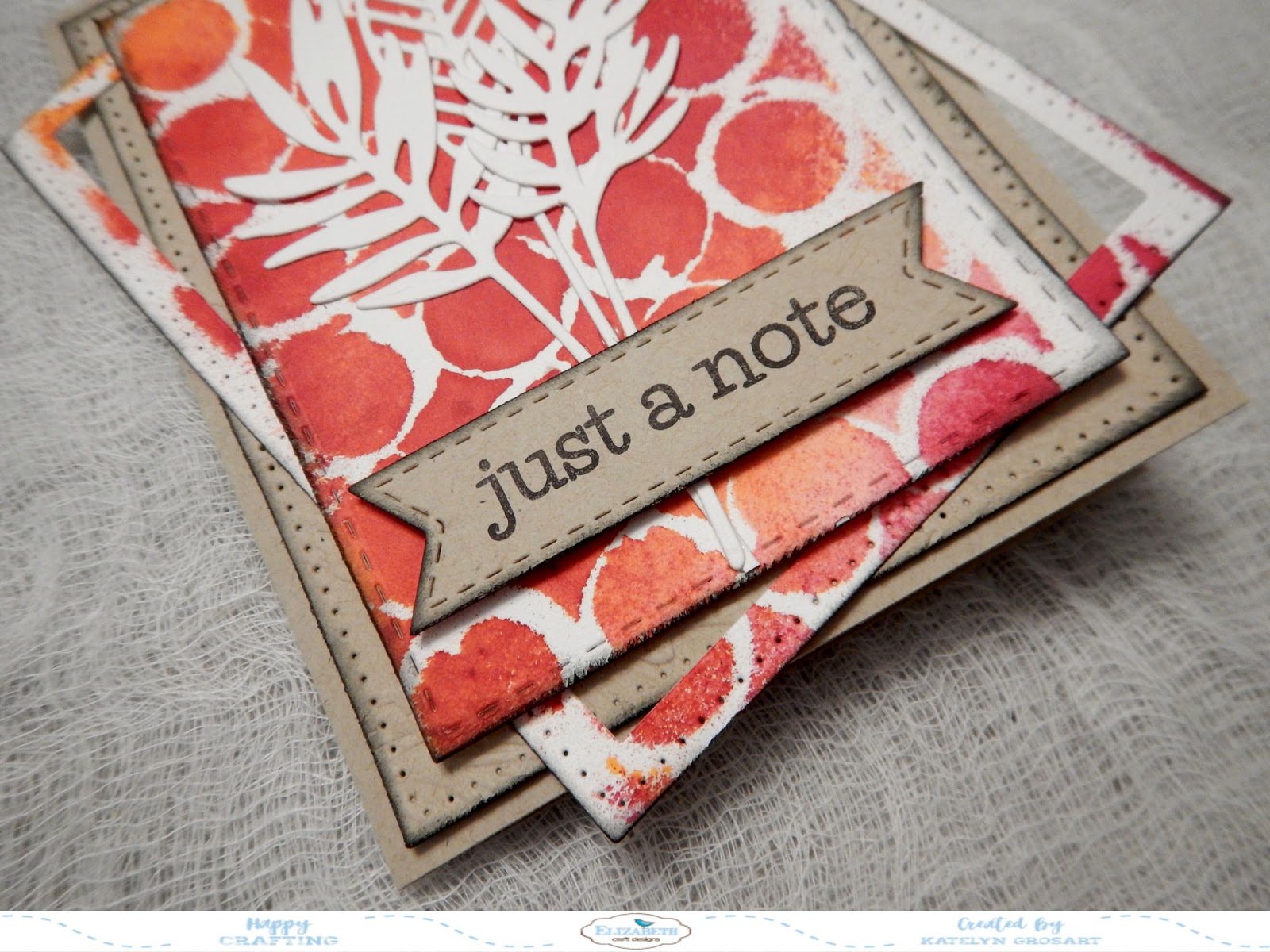 A Creative Journey: Just a Note Card