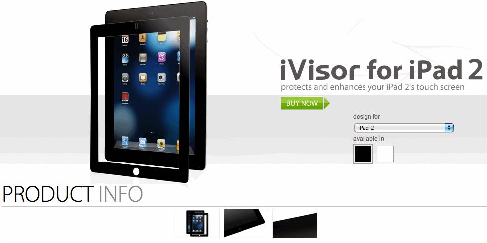 eMacAccessories Store: Moshi iVisor AG Screen Protector for iPad 2