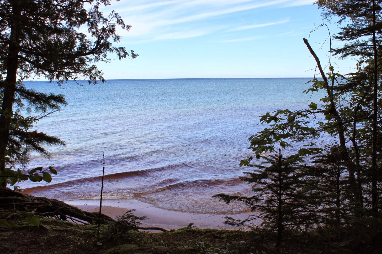 Come Along With Chong: Chapel Falls, Rock, and Beach at Pictured Rocks ...
