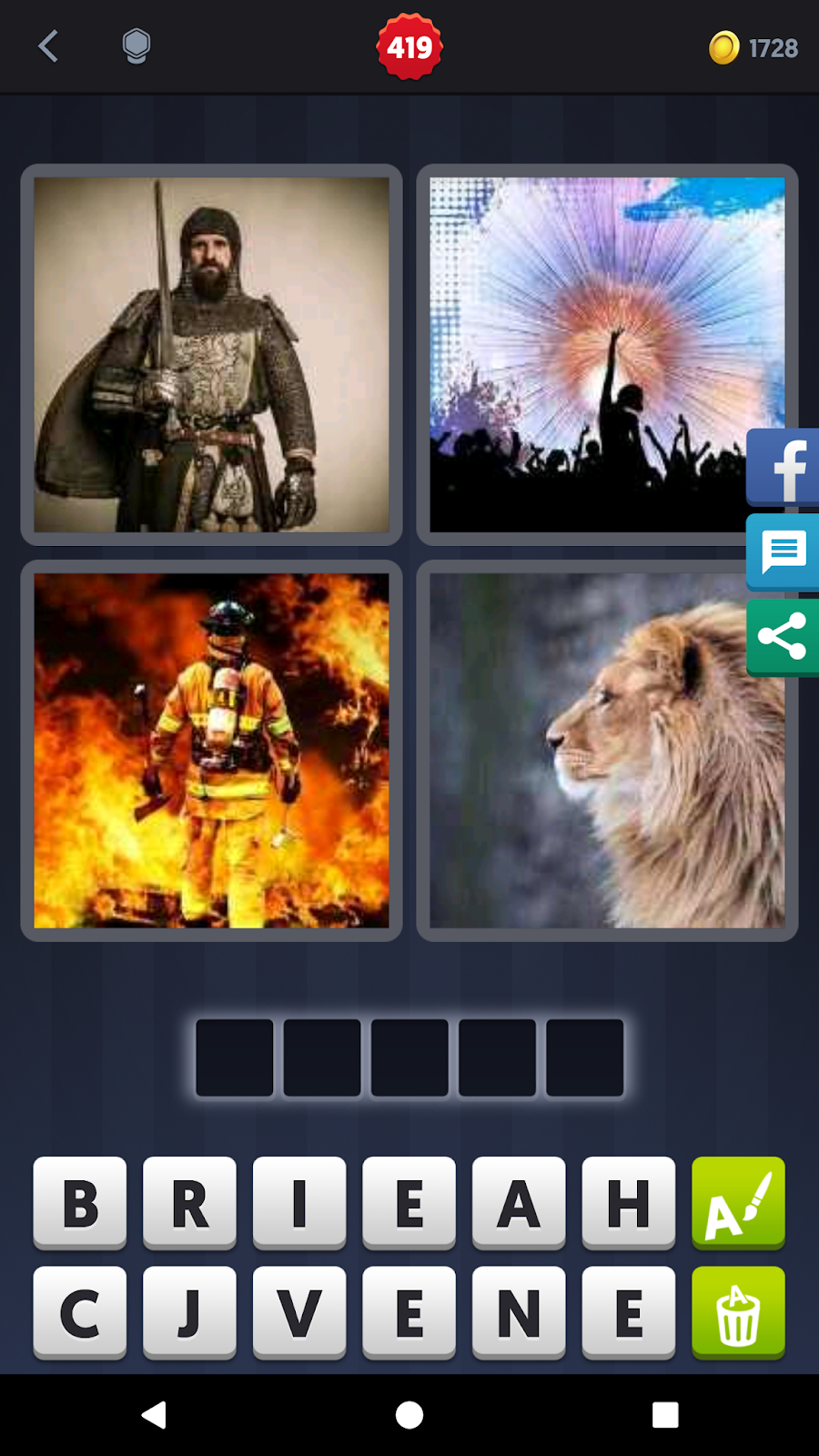 4 Pics 1 Word Answers Solutions: October 2018