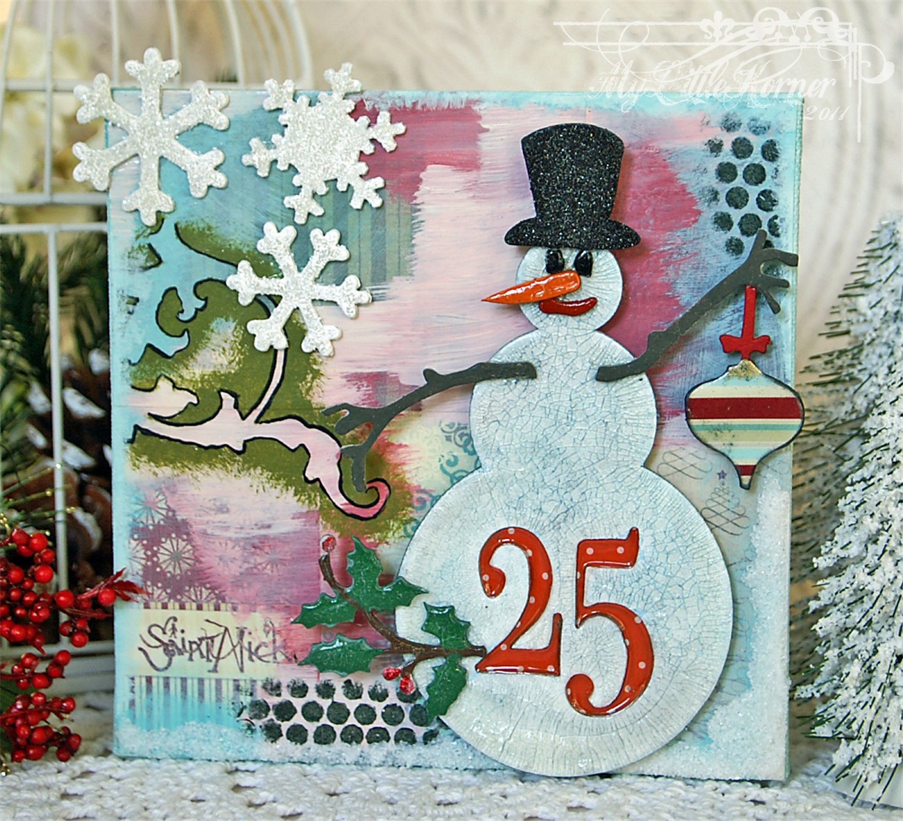 In My Little Korner: Christmas Canvas Fun