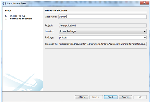 Membuat Komponen Menu Bar, Text Area dan ComboBox Pada Netbeans | Jazuly