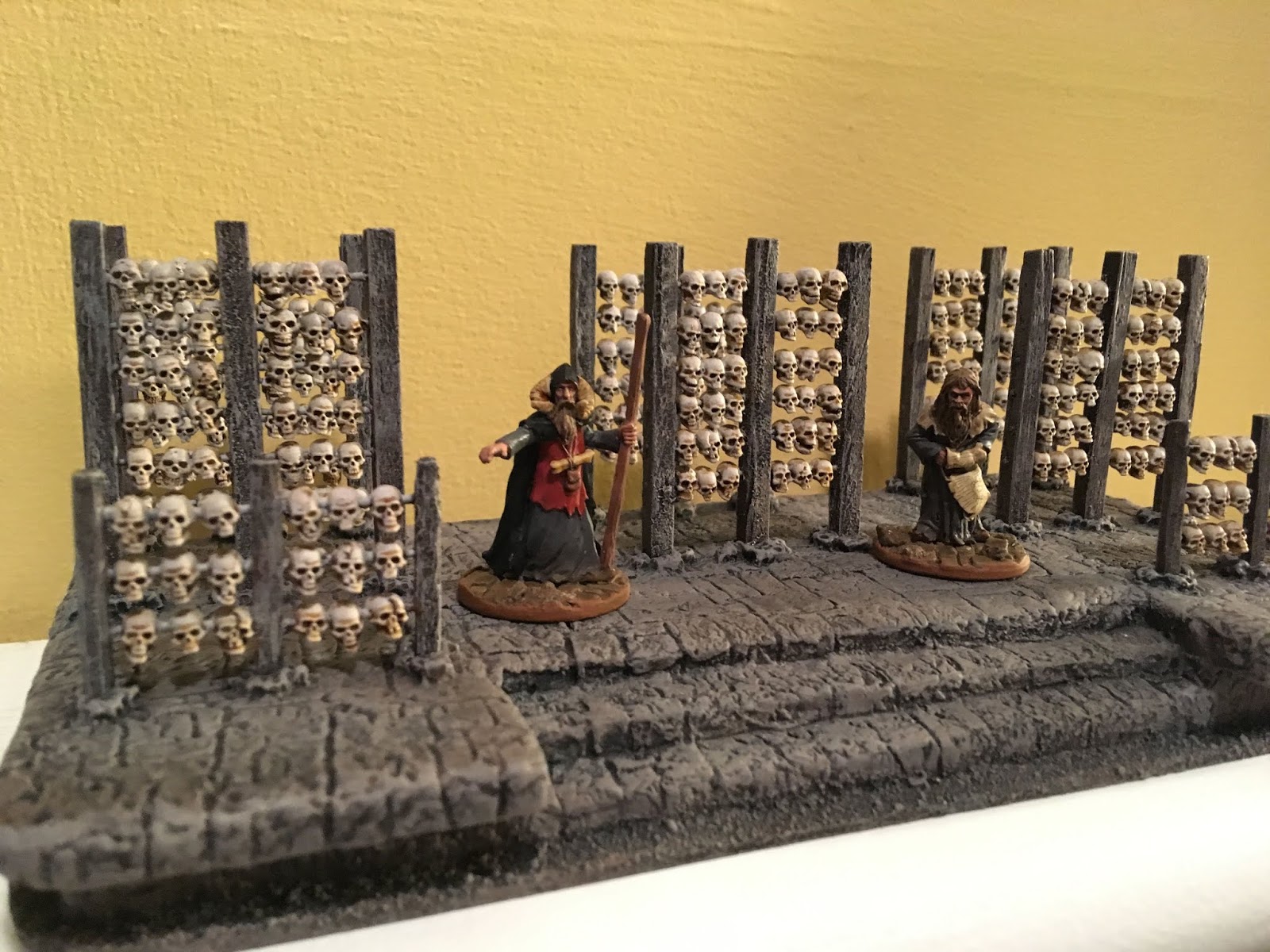 28mm Mayan Skull Rack