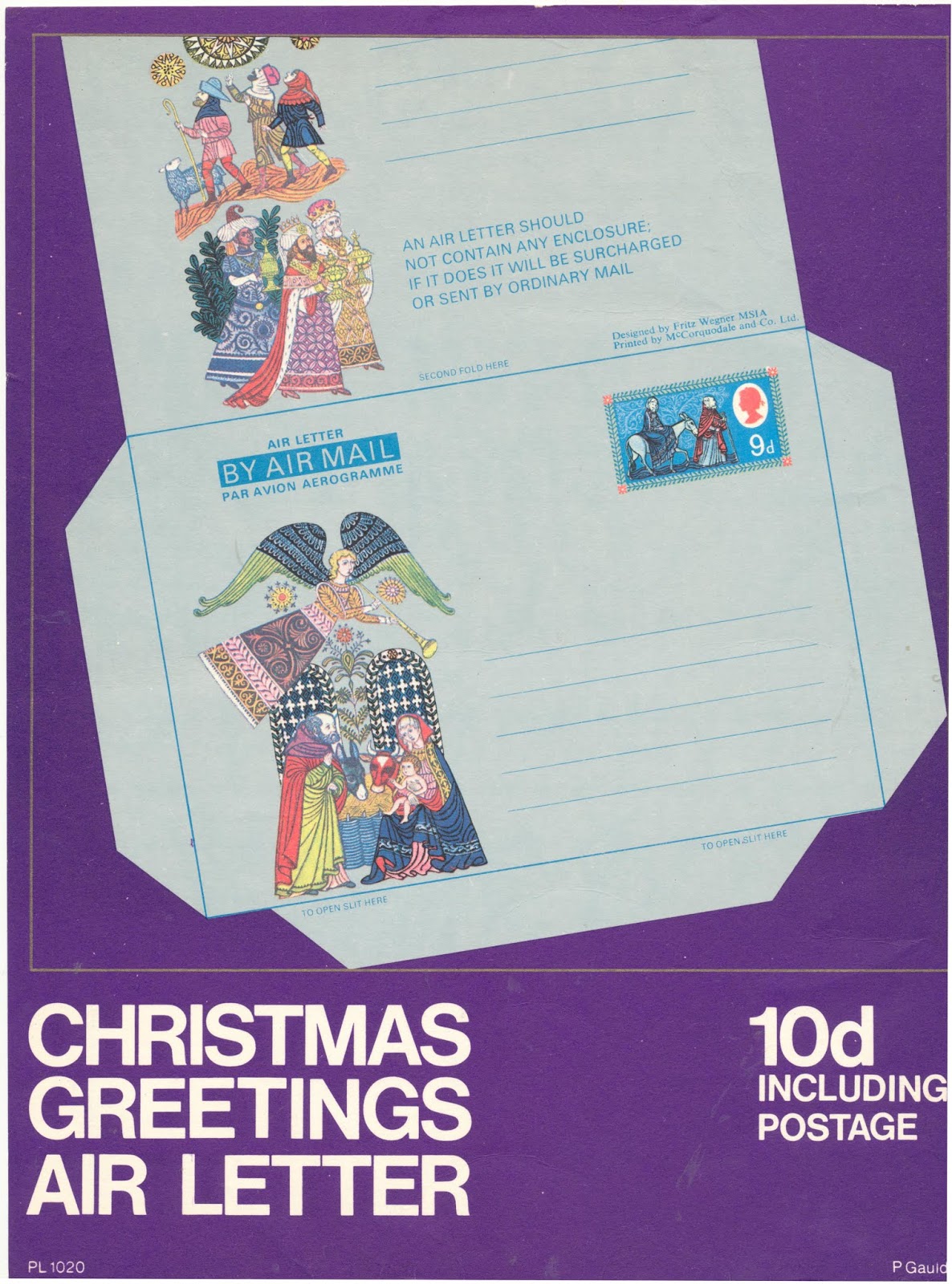 Aerogrammes & Airletters - Philatelic Archeology: UK: 1969 Christmas ...
