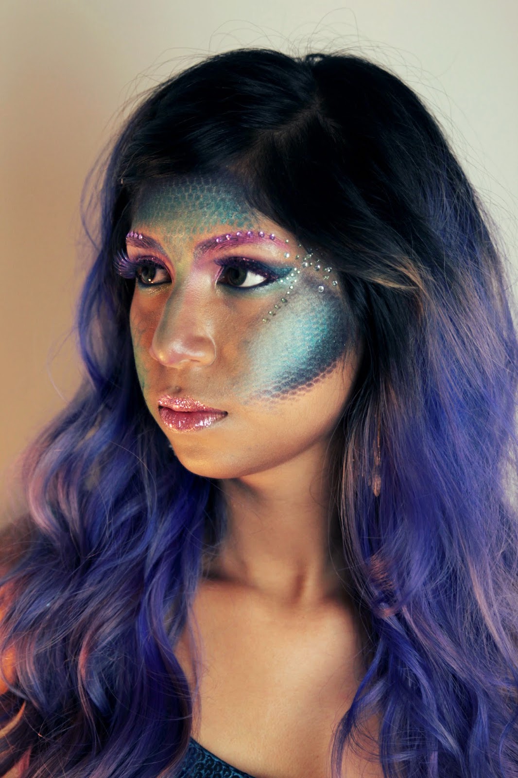 Mermaid Makeup Scales