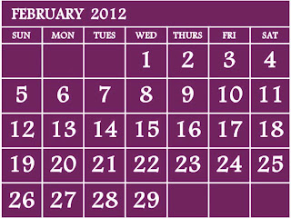 Nevenkitis: Printable February 2012 calendar free