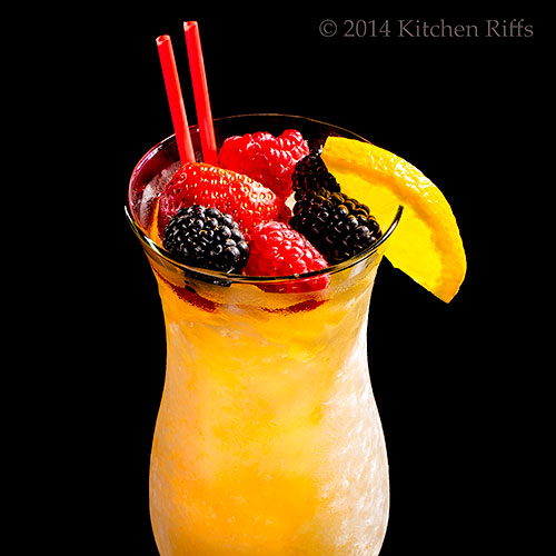 Kitchen Riffs: The Sherry Cobbler Cocktail