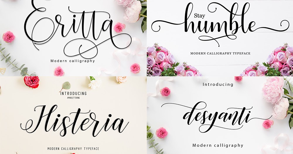 Pacote com 200 fontes para Convites de Casamento e 15 anos. È Free ...