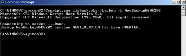 System Administrator: How to Backup/Restore Internet Information ...