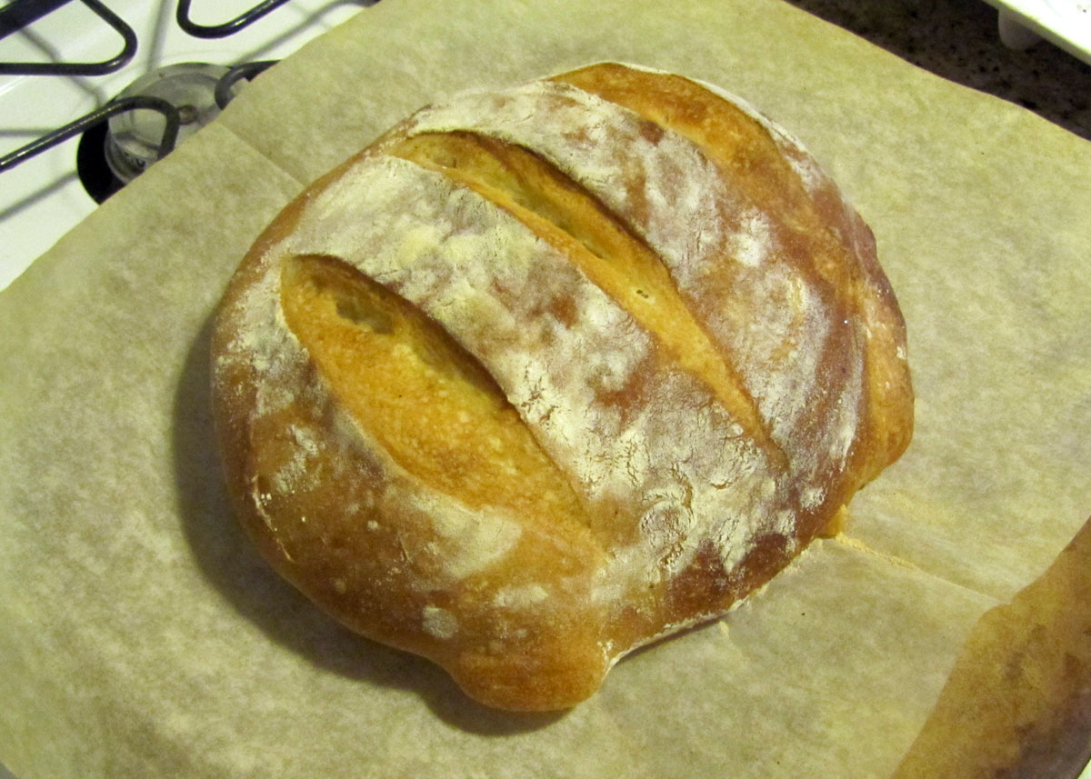 Smells Like Food in Here: Crusty Boule