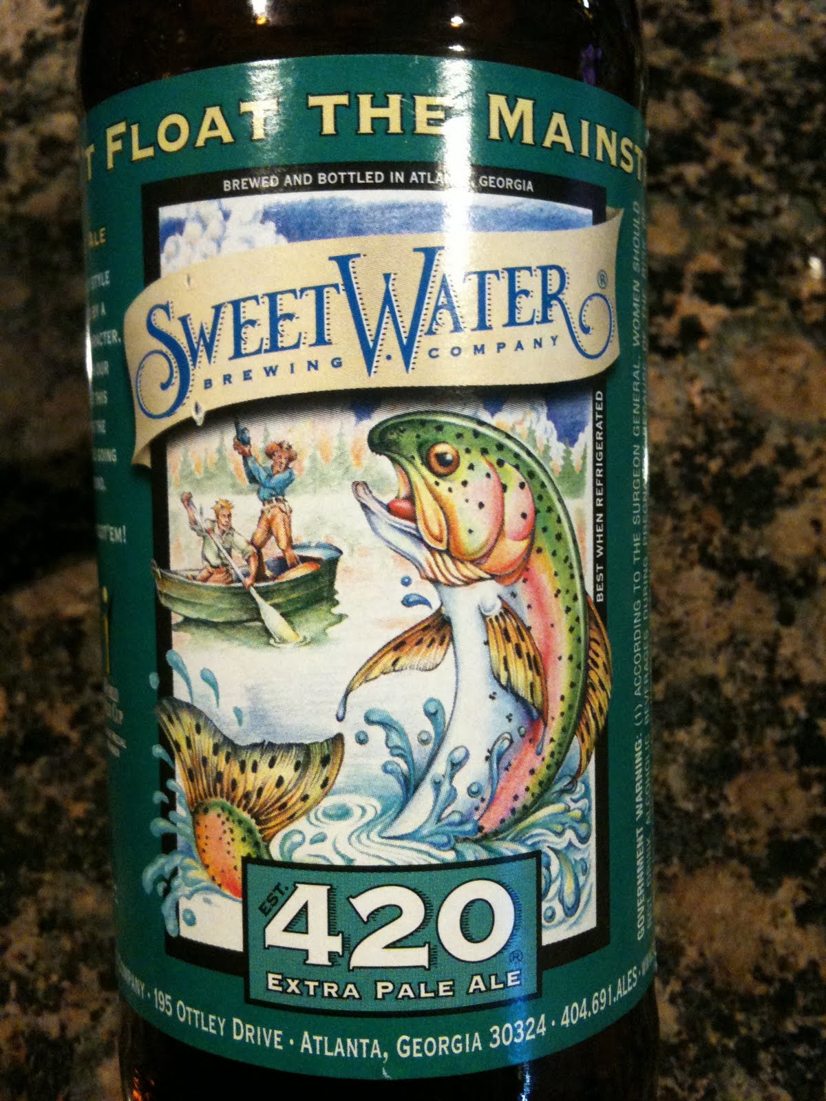 50 Breweries in 2011: Sweet Water Brewing Co, Atlanta, GA: 420 Extra ...