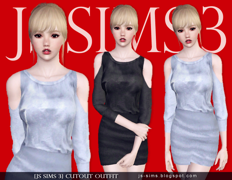 [JS SIMS 3] Cutout Outfit－JS SIMS｜痞客邦