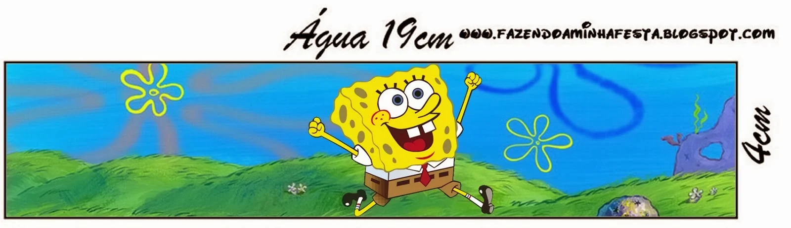 SpongeBob SquarePants: Free Printable Candy Bar Labels. - Oh My Fiesta ...