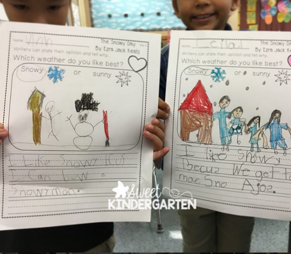 The Snowy Day: Pictures from You! and a FREEBIE - Mrs. Jump's Class