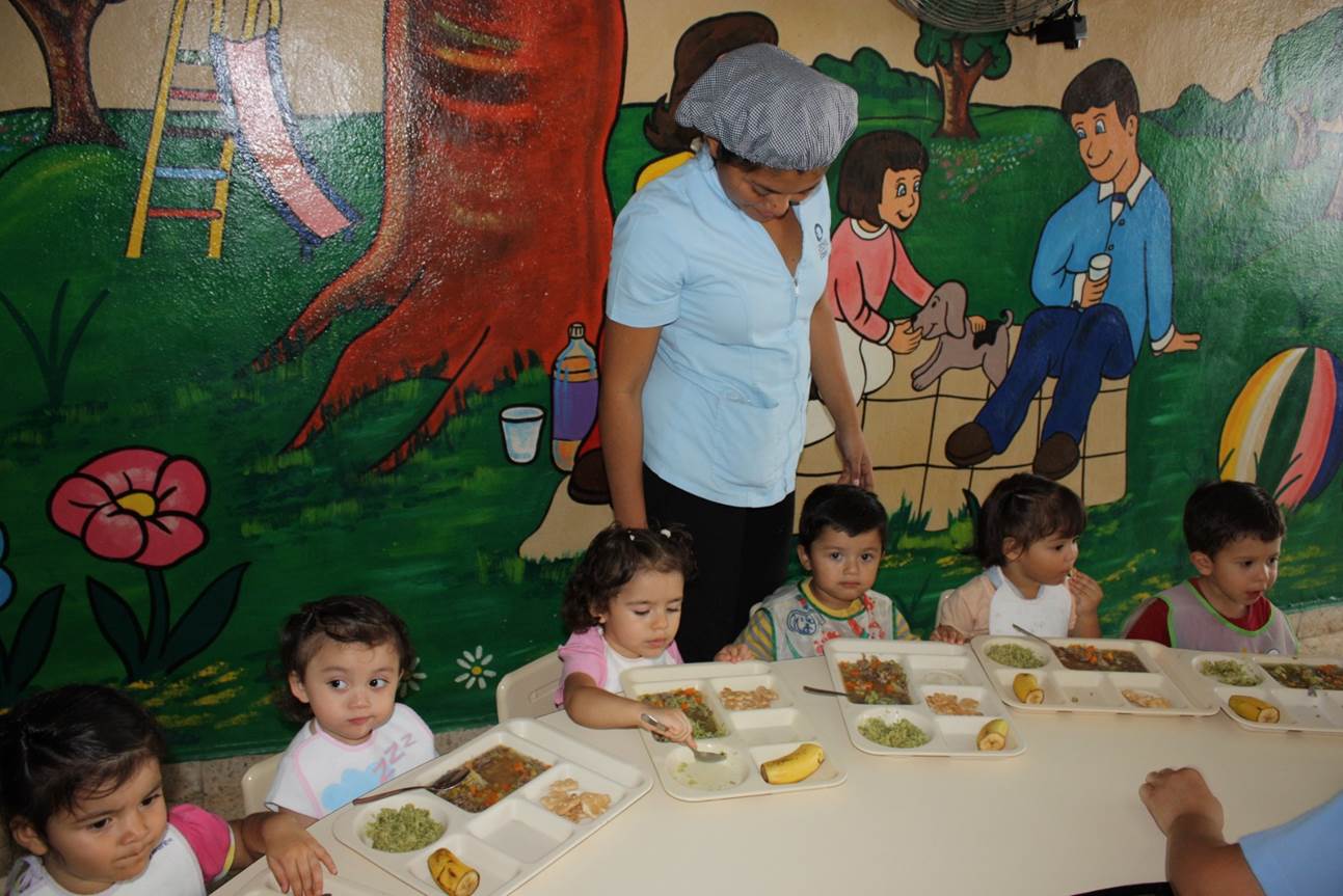 Alto valor nutricional en los menús de las guarderías del IMSS