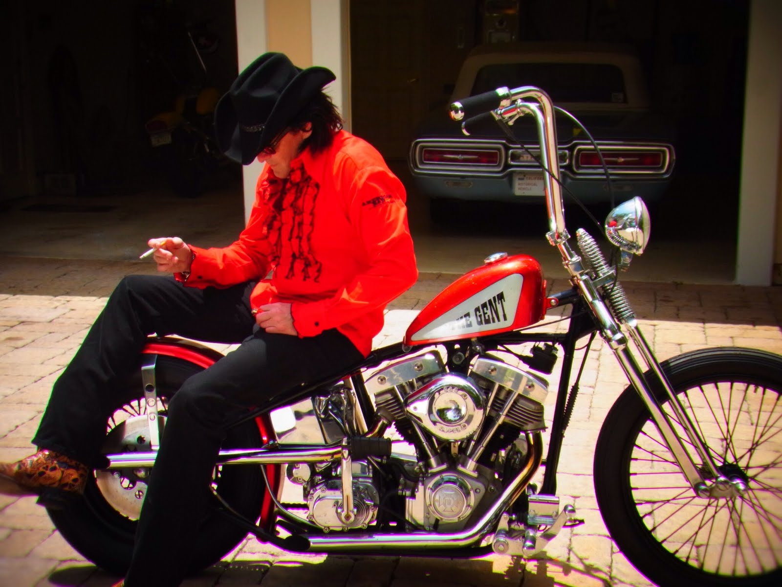 Double Cross Jewelry by Travis Walker: Michael Madsen "Hell Ride" Bike