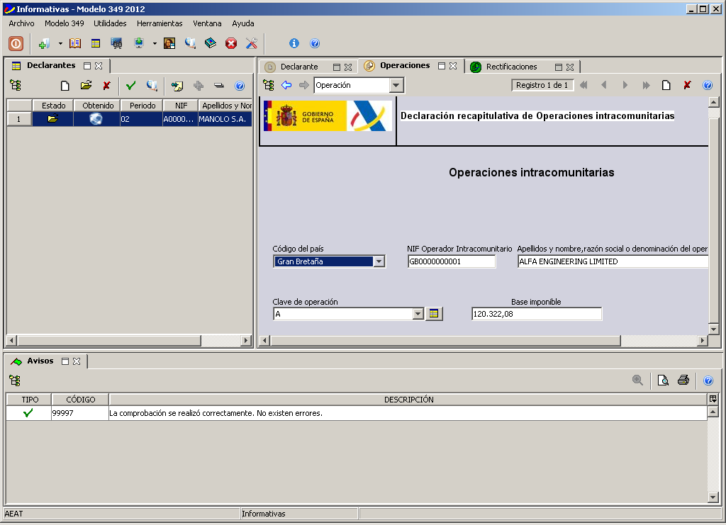 Cosas de programación y de gestión empresarial: El Intrastat