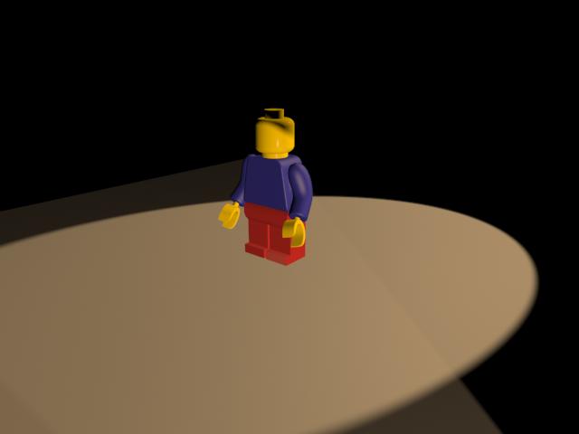 Introduction To 3D: Lego Man with Lights