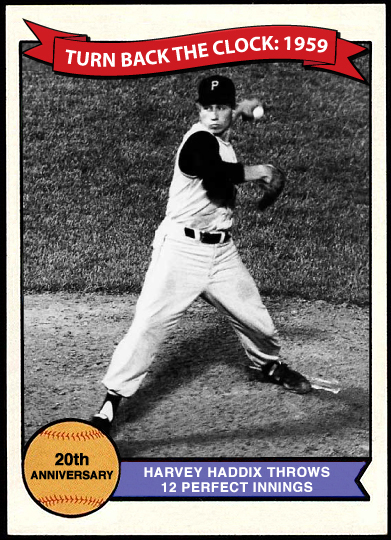 WHEN TOPPS HAD (BASE)BALLS!: TURN BACK THE CLOCK- 1959 HARVEY HADDIX ...