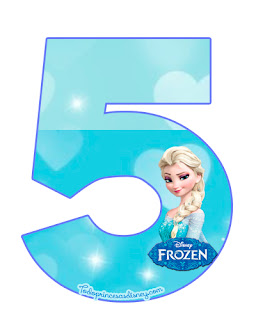 Frozen Elsa Alphabet with Hearts. Abecedario de Elsa de Frozen con ...