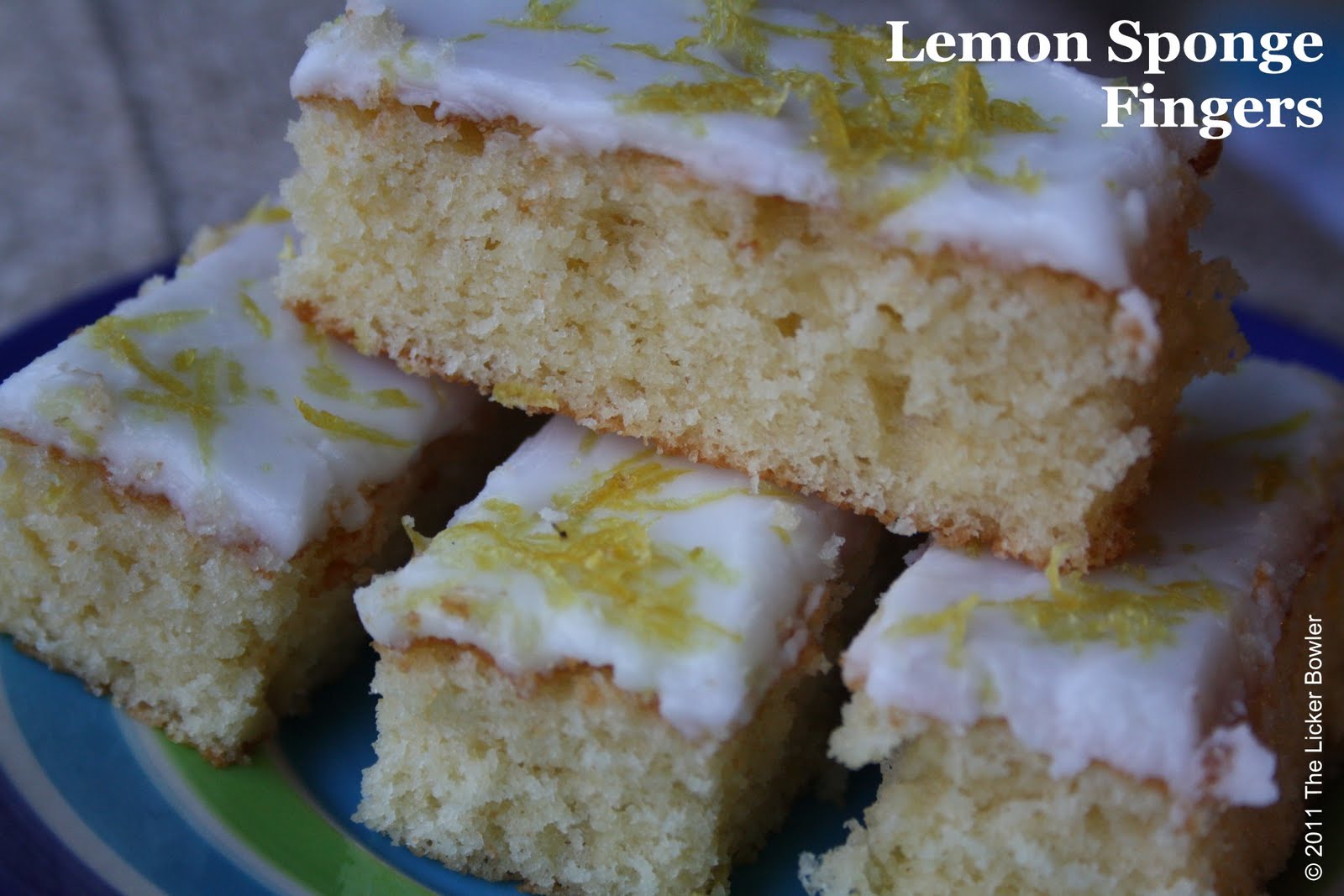 Lemon Sponge Fingers... - The Licker Bowler...